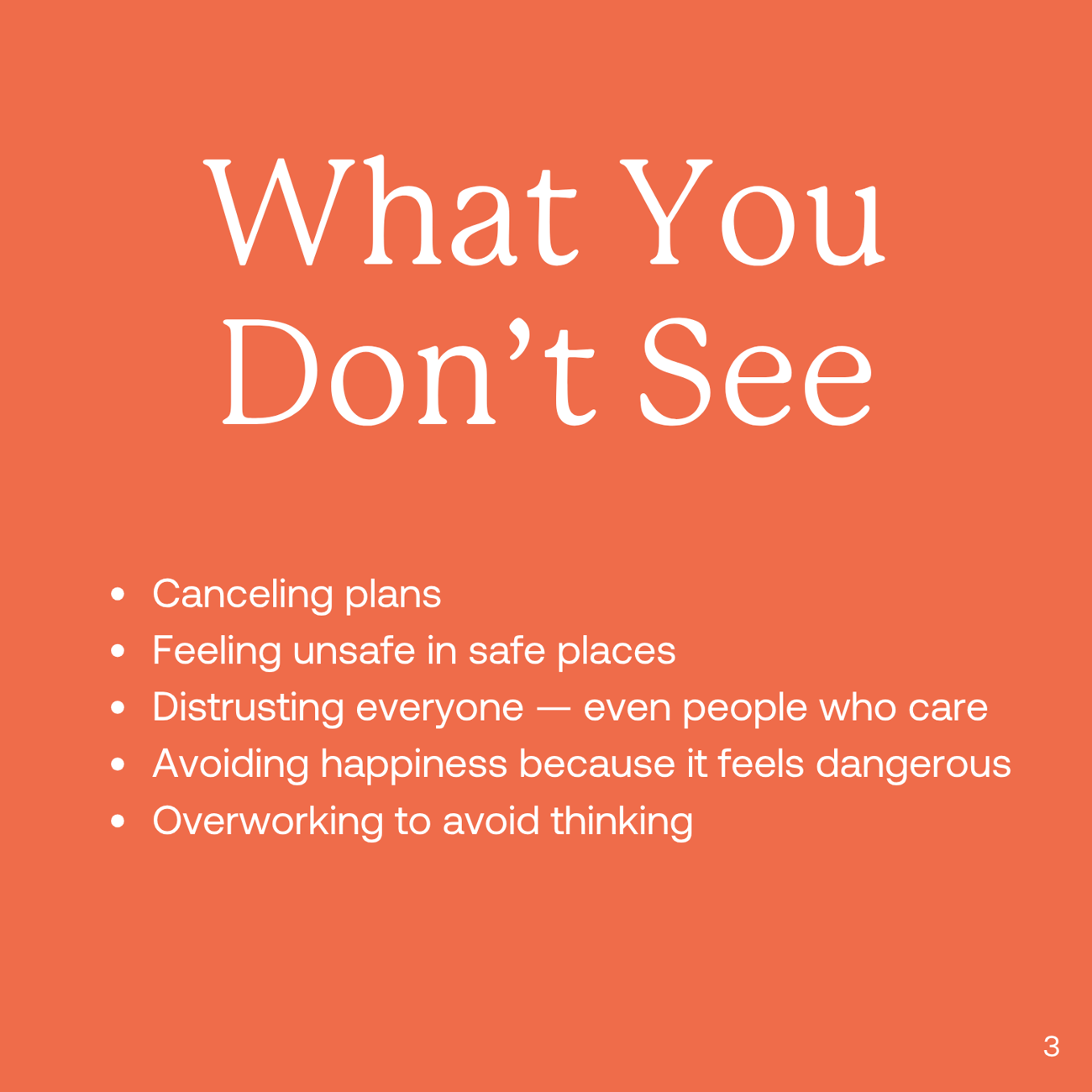 The Hidden Signs of PTSD: What Trauma Really Looks Like
