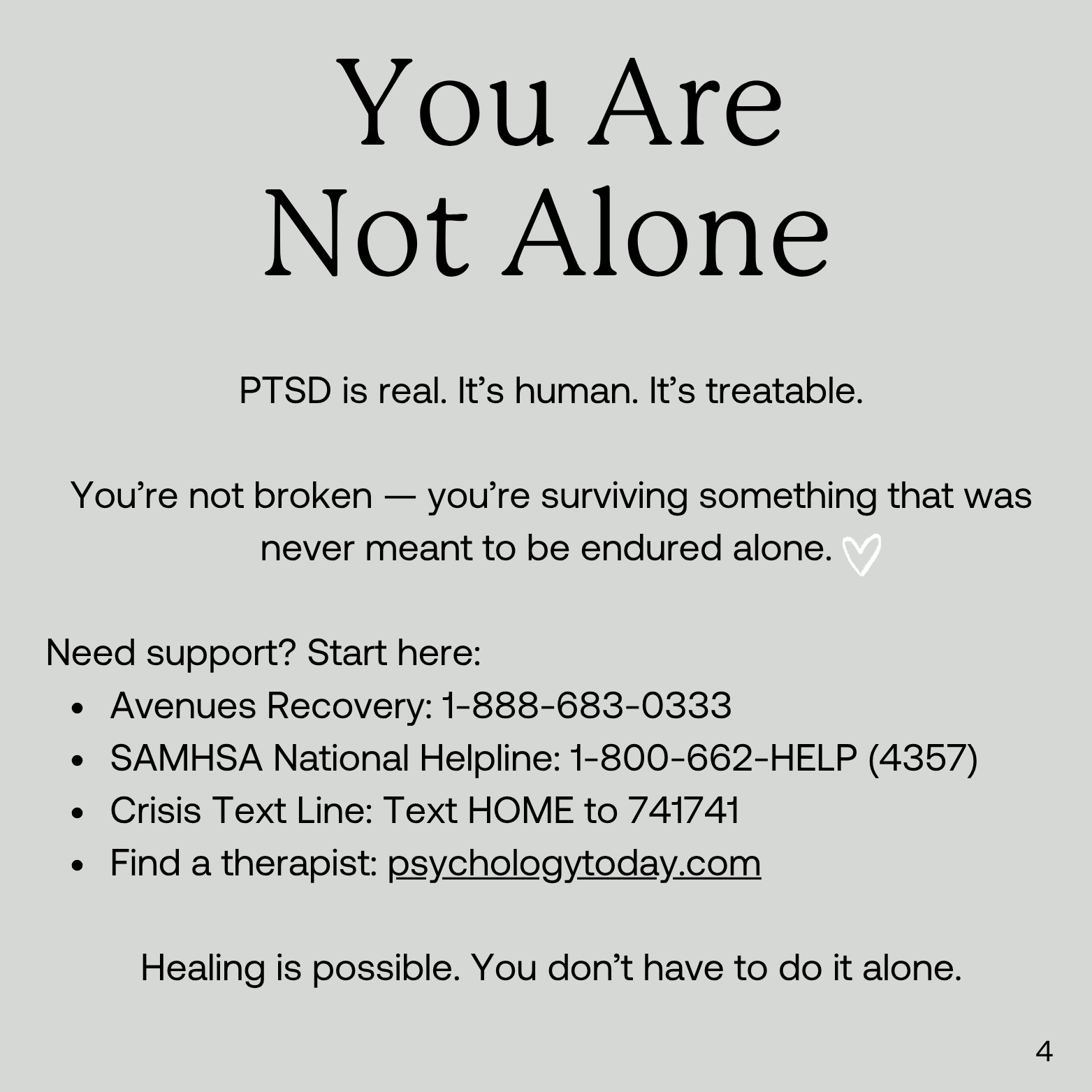 The Hidden Signs of PTSD: What Trauma Really Looks Like